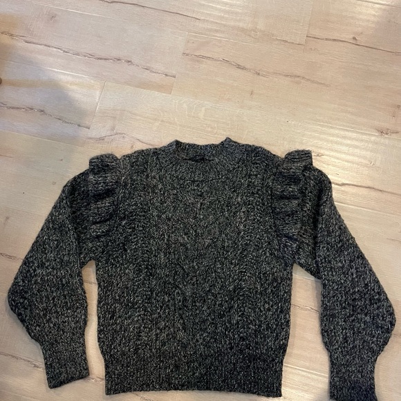 Topshop | Sweaters | Topshop Puff Sleeve Sweater | Poshmark